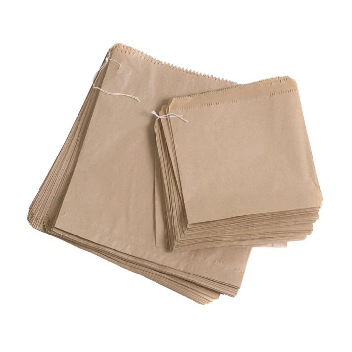 12x12 Strung Brown Paper Bag | FreshPack Solutions Ltd