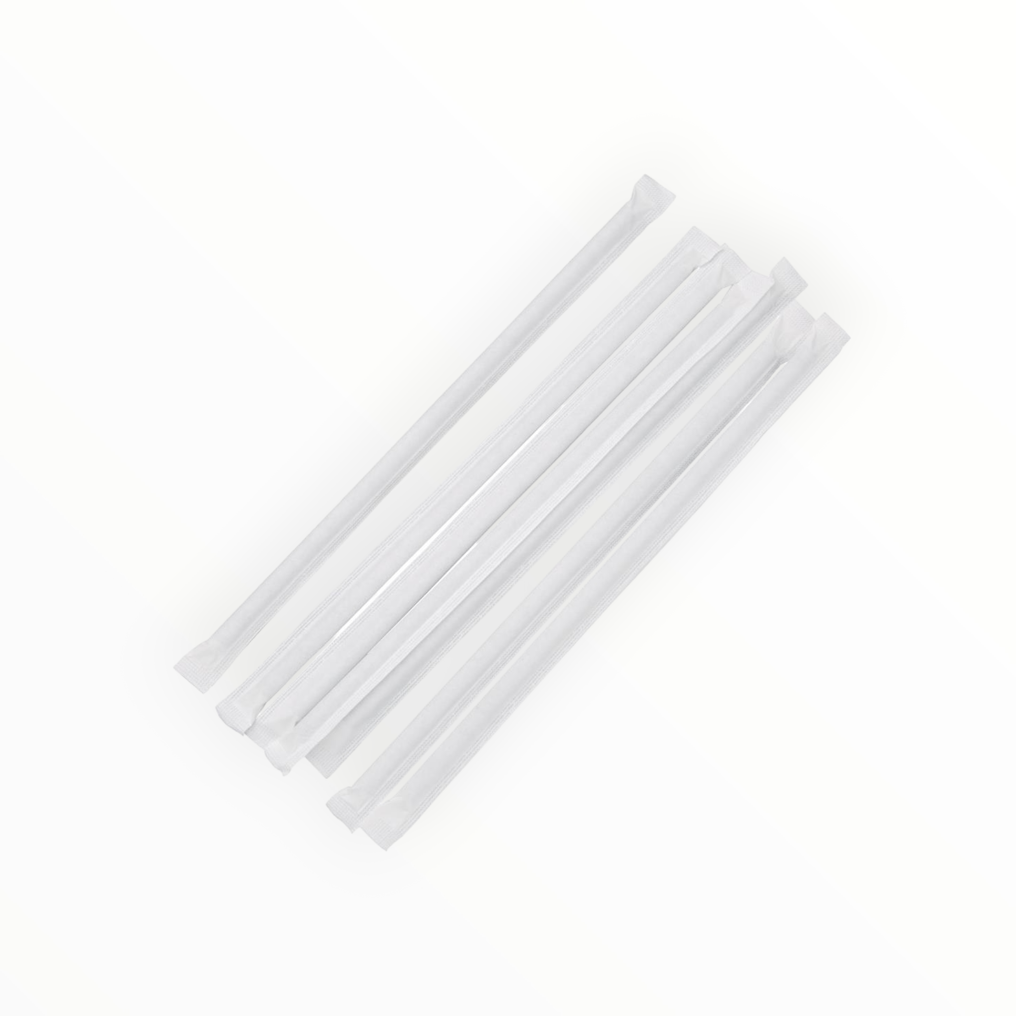 Individually Wrapped White Paper Straws – FreshPack Solutions Ltd