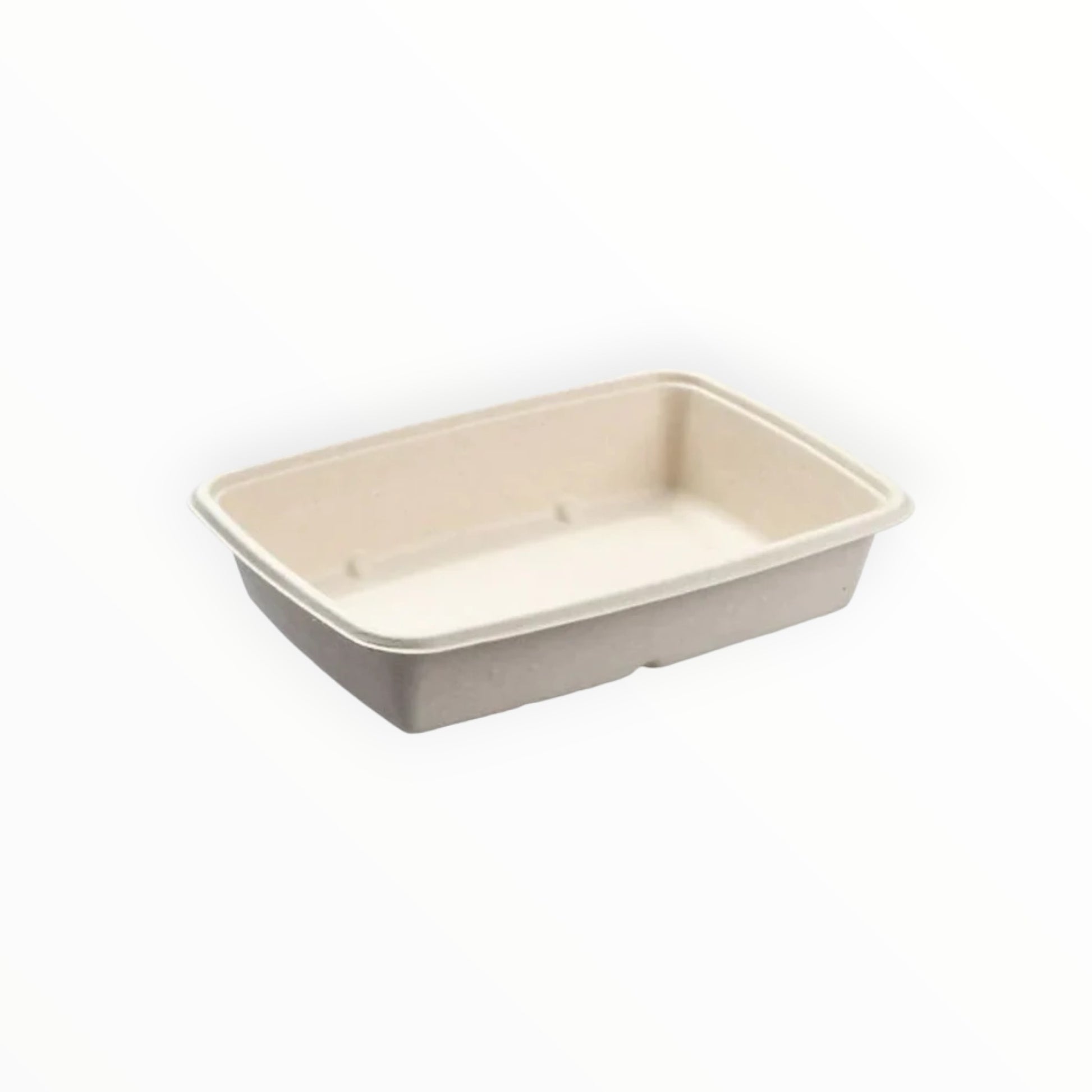 Sabert 950ml Rectangular Pulp Container Base | FreshPack Solutions Ltd
