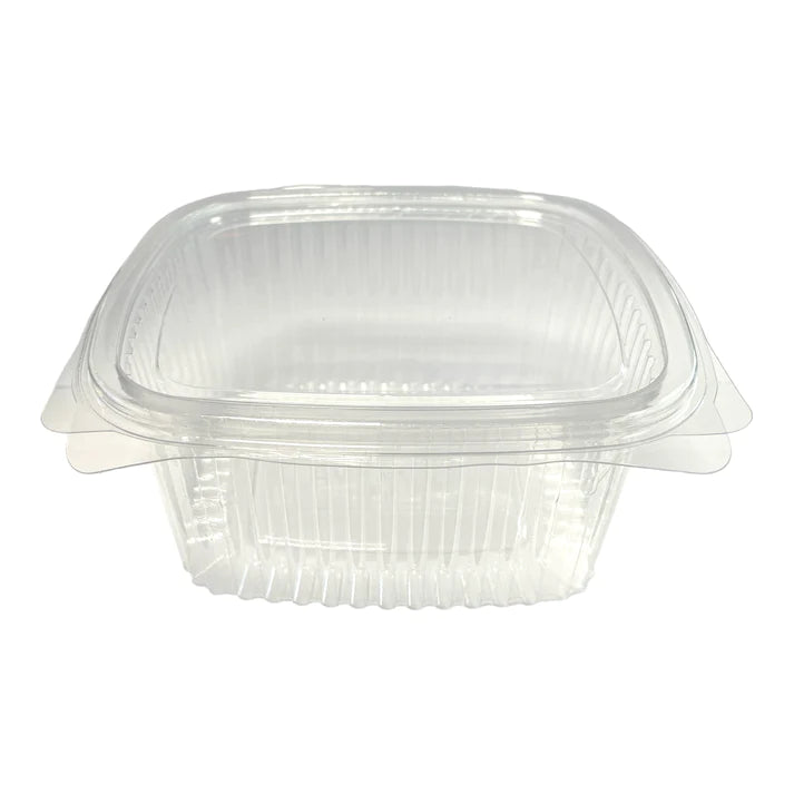 Somoplast [918] 600cc Deep Rectangular Hinged Container