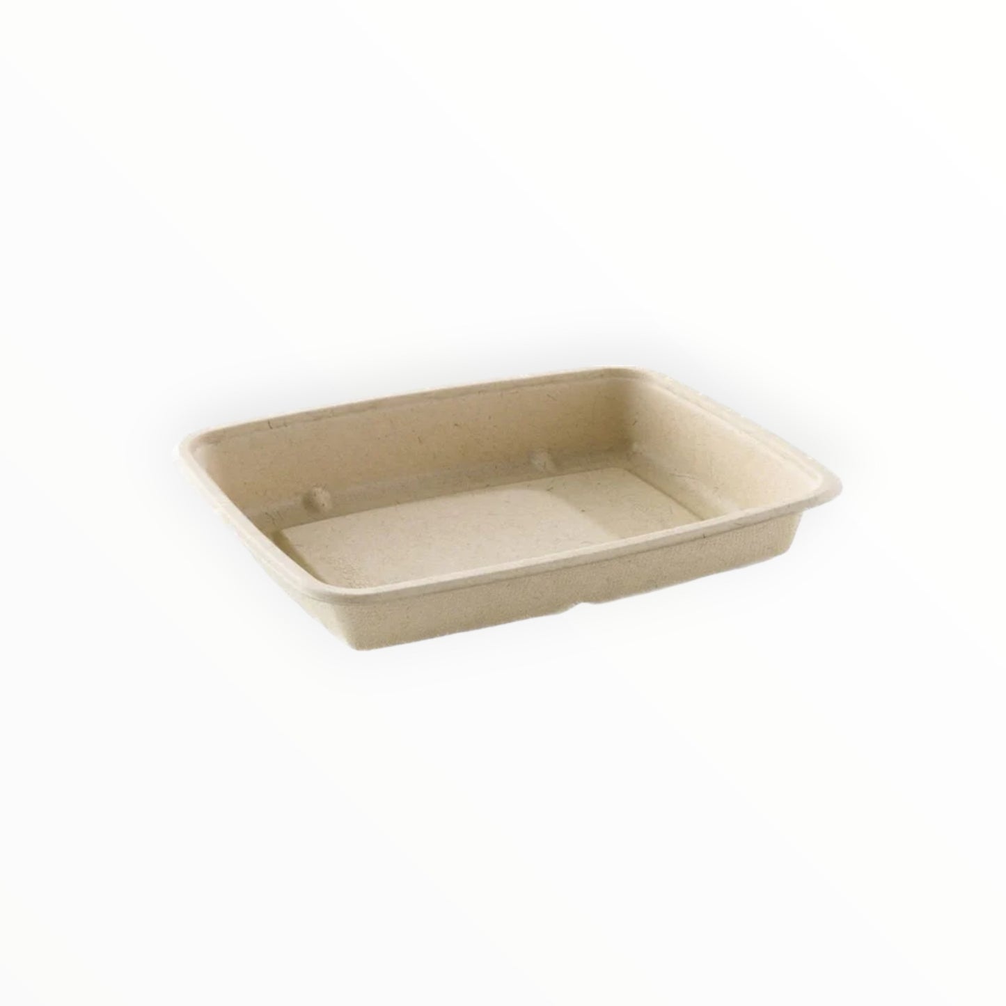 Sabert 600ml Rectangular Pulp Container Base – FreshPack Solutions Ltd