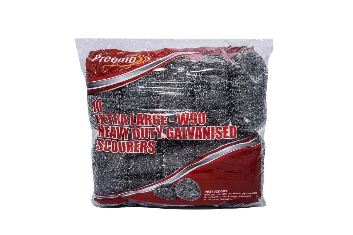 W90 Extra Large Galvanised Steel Scourers | FreshPack Solutions Ltd